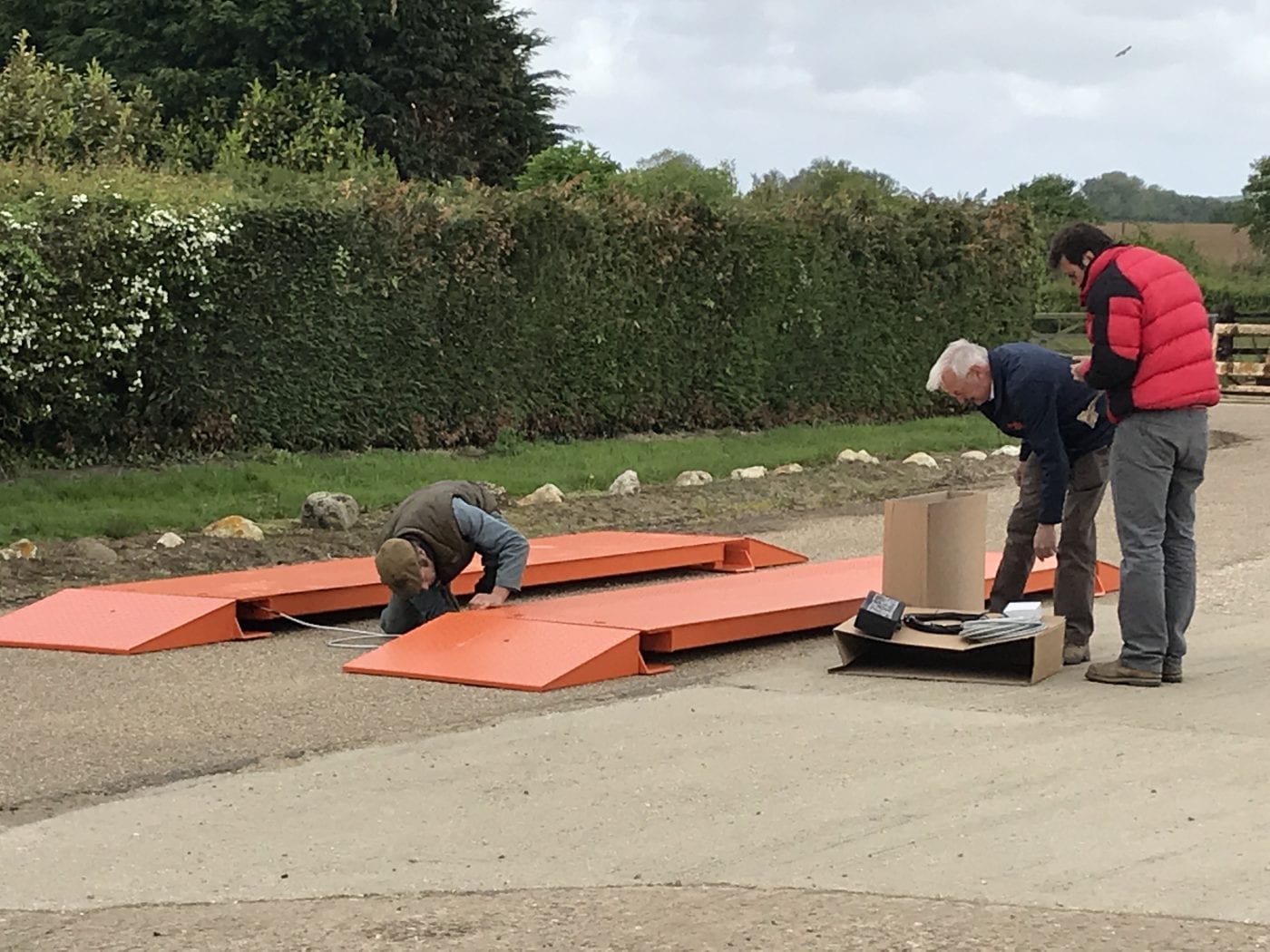 Portable Weigh Beams | Portable Vehicle Weighing | Griffith Elder