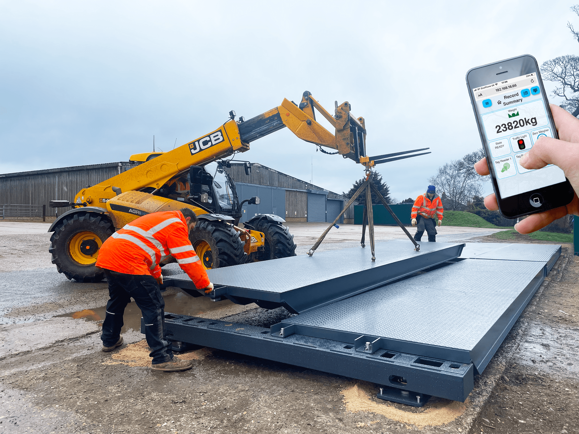 Weighbridge Installation at the Raynham Estate - Griffith Elder
