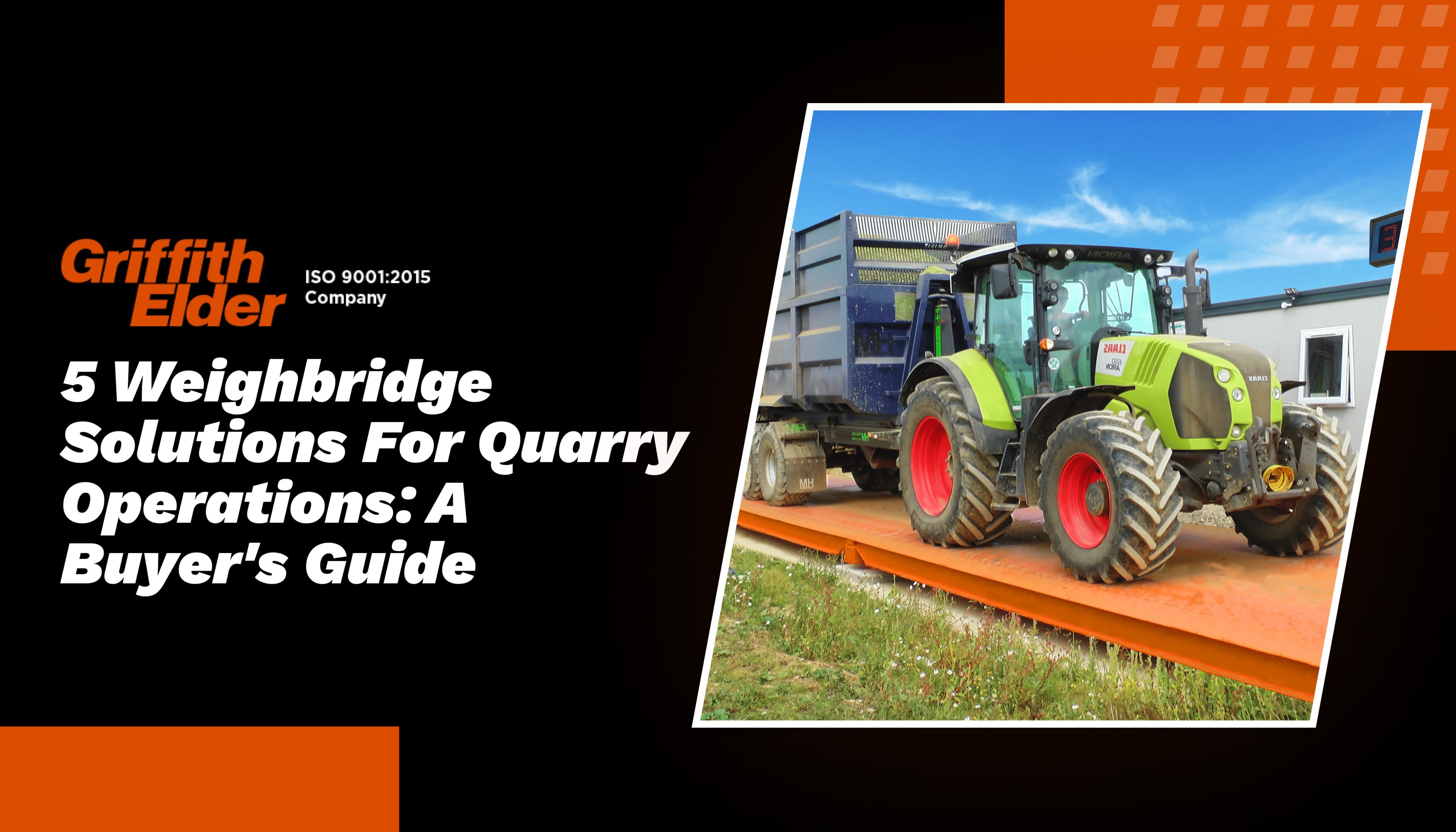 5 Weighbridge Solutions for Quarry Operations: A Buyer's Guide ...