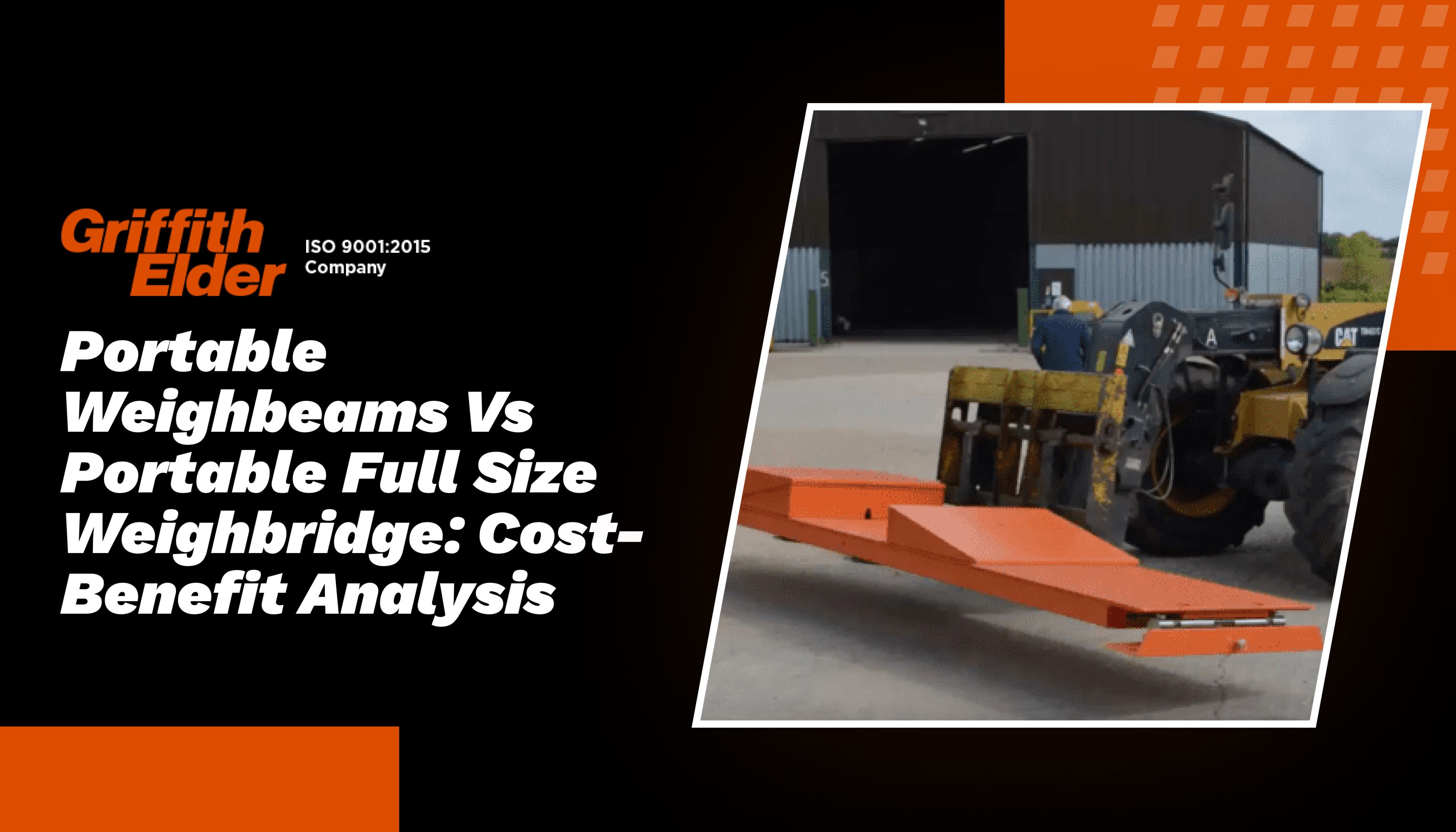 Portable Weigh beams vs Portable Full Size Weighbridge: Cost-Benefit ...